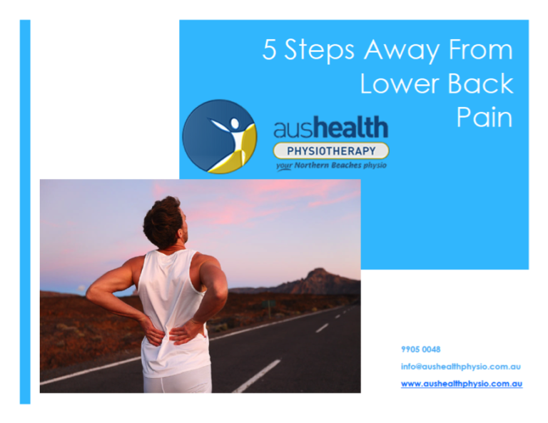 5 Steps From Back Pain! – Aushealth Physiotherapy